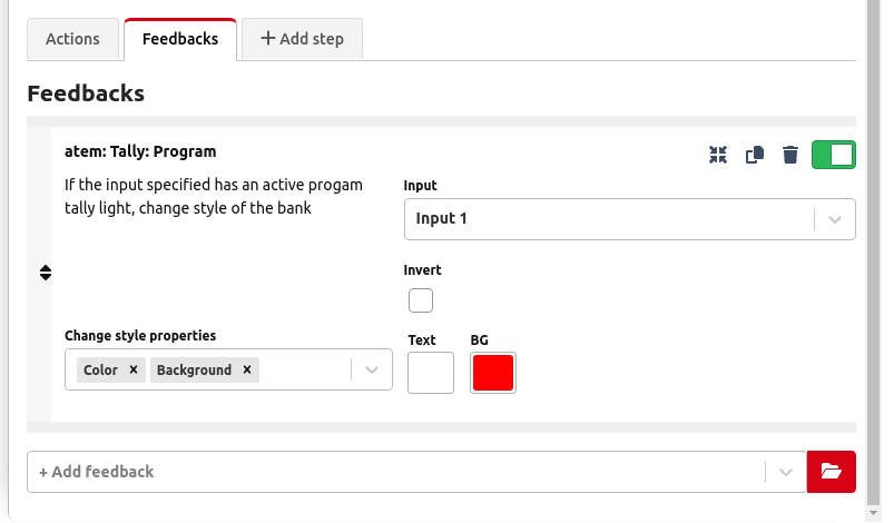 Bitfocus Companion - Admin