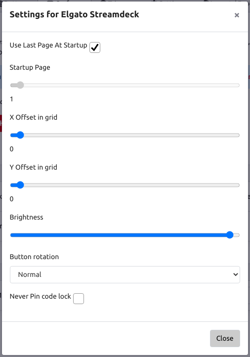 Bitfocus Companion - Admin