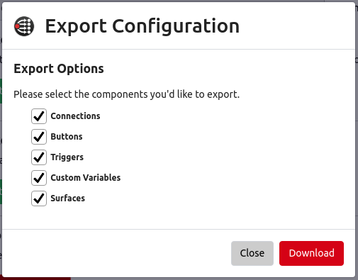 Bitfocus Companion - Admin