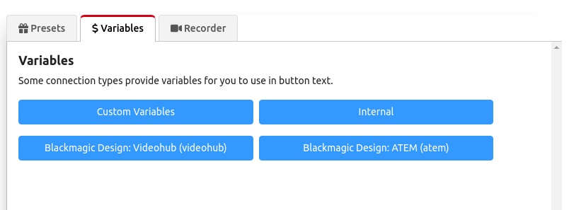 Bitfocus Companion - Admin